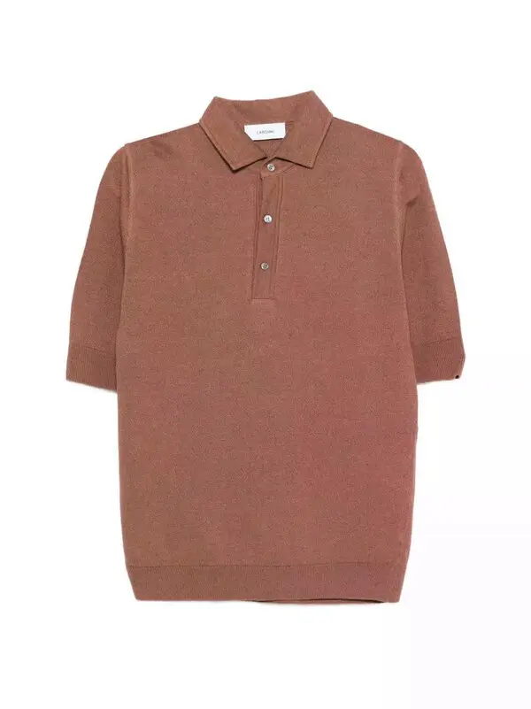 LARDINI Buttoned Polo Shirt
