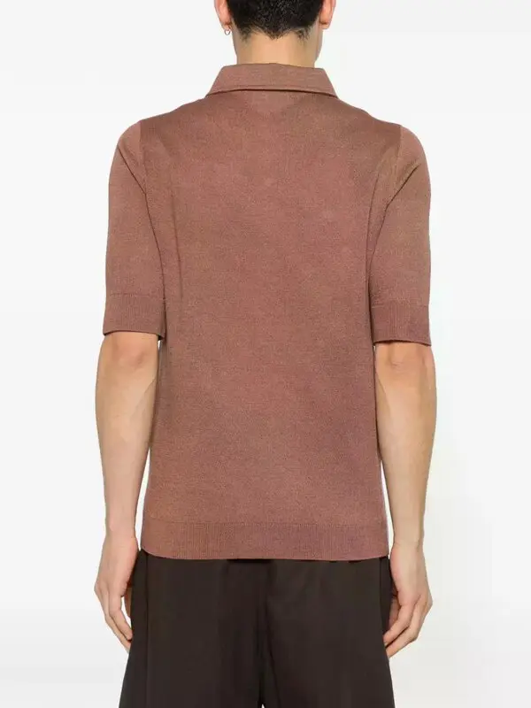 LARDINI Buttoned Polo Shirt