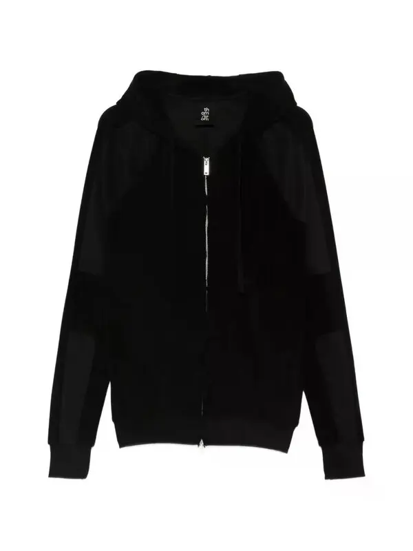 THOM KROM Hooded Zip Up Jacket