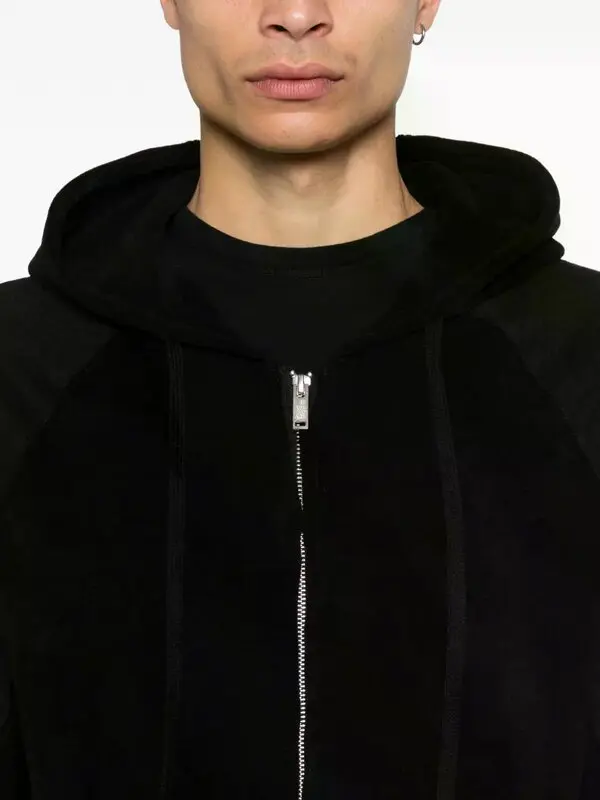 THOM KROM Hooded Zip Up Jacket