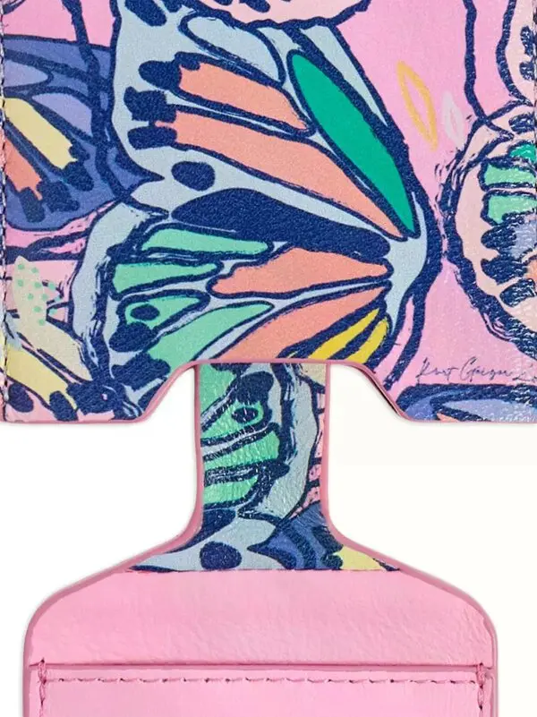 Kurt Geiger Butterfly Luggage Tag