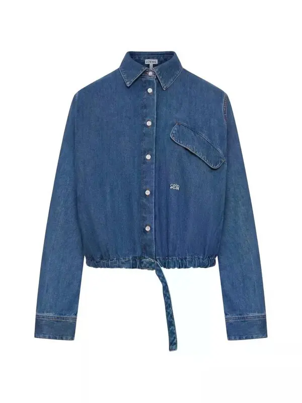 Loewe Flap-pocket Denim Shirt