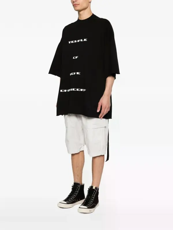 Rick Owens Tommy Text-print T-shirt