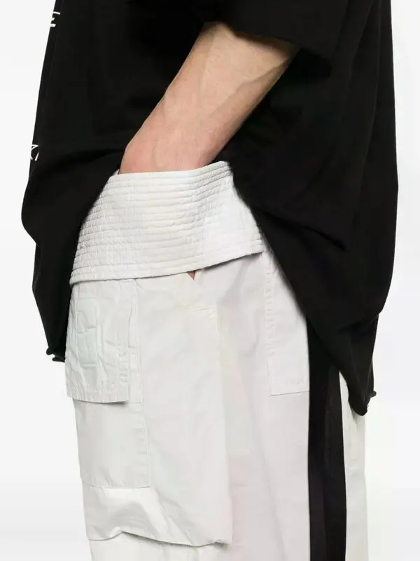 Rick Owens Creatch Cargo Drawstring Shorts