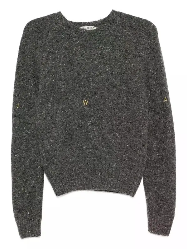 JW Anderson Embroidered Crew-neck Jumper