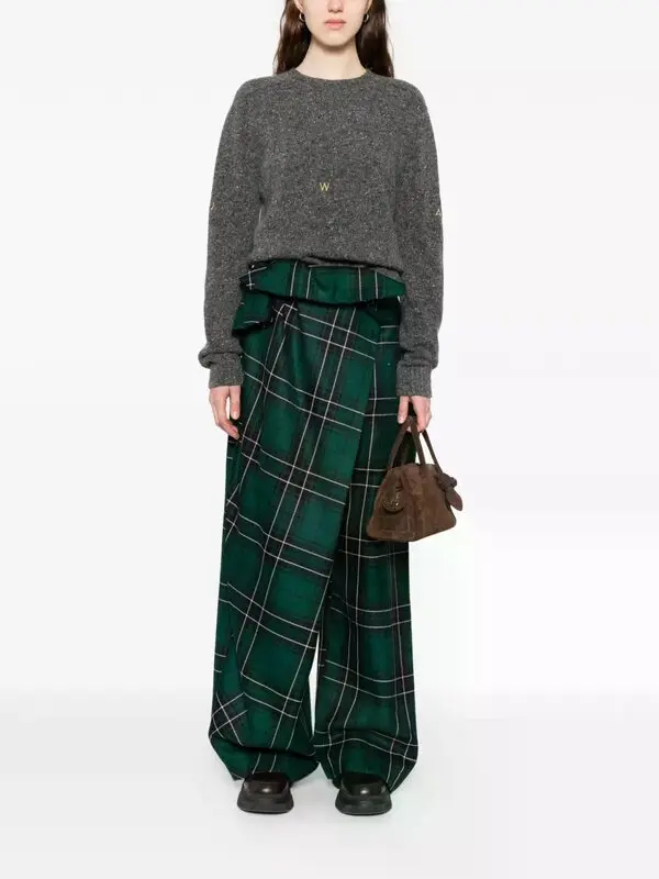 JW Anderson Embroidered Crew-neck Jumper