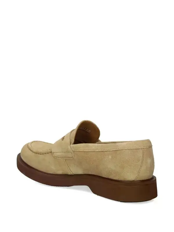 Camper Norman Strap Loafers - Neutrals