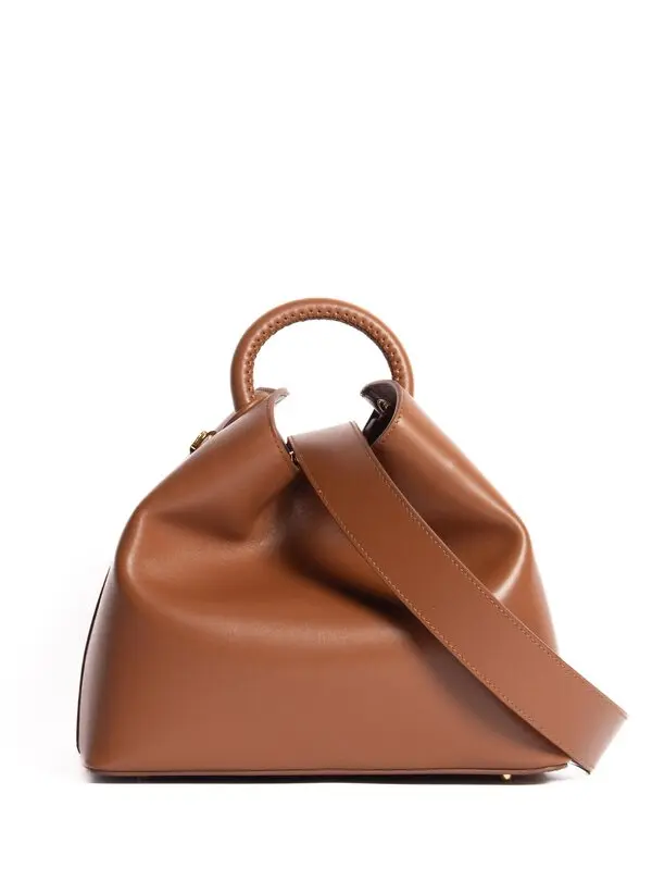ELLEME Raisin Handbag - Cognac