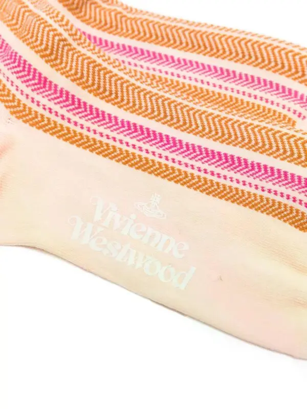 VIVIENNE WESTWOOD Striped-pattern Socks