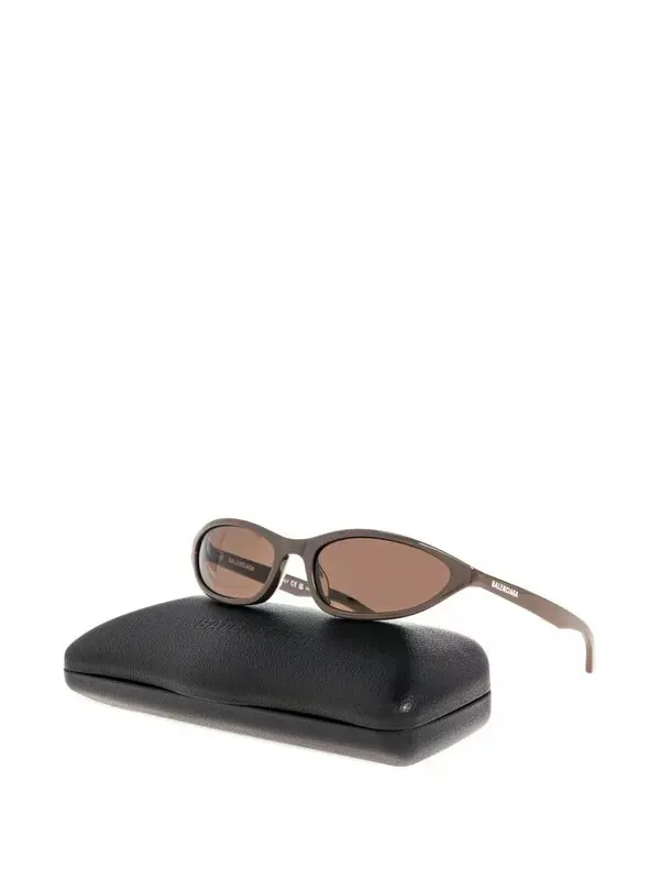 Balenciaga Oval Frame Sunglasses