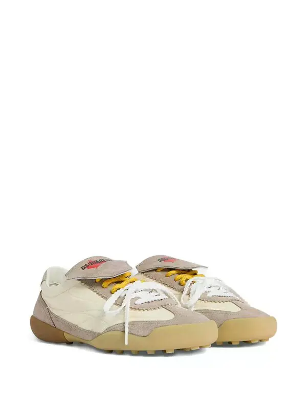 Dsquared2 Panelled Suede & Nylon Low-top Sneakers