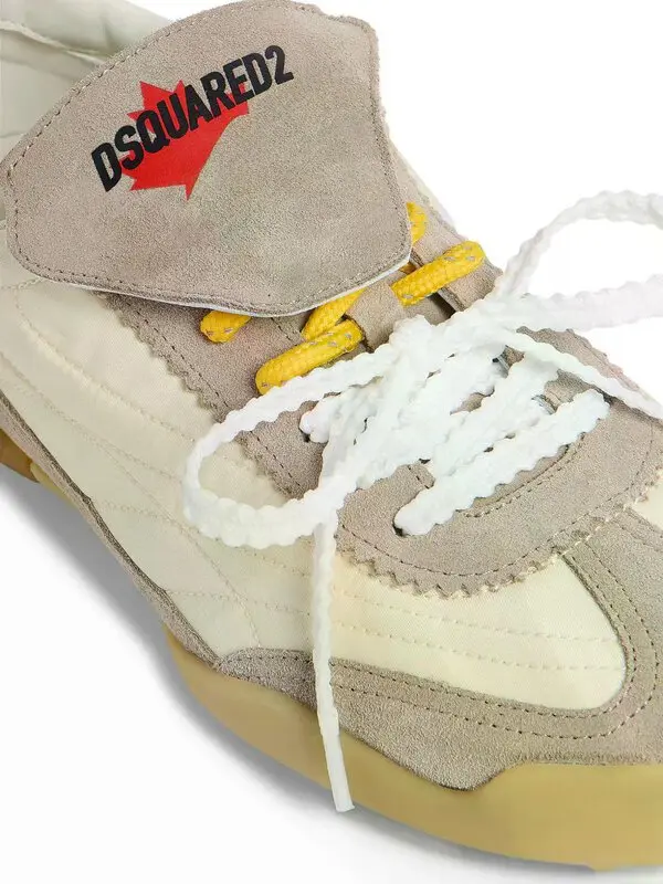 Dsquared2 Panelled Suede & Nylon Low-top Sneakers