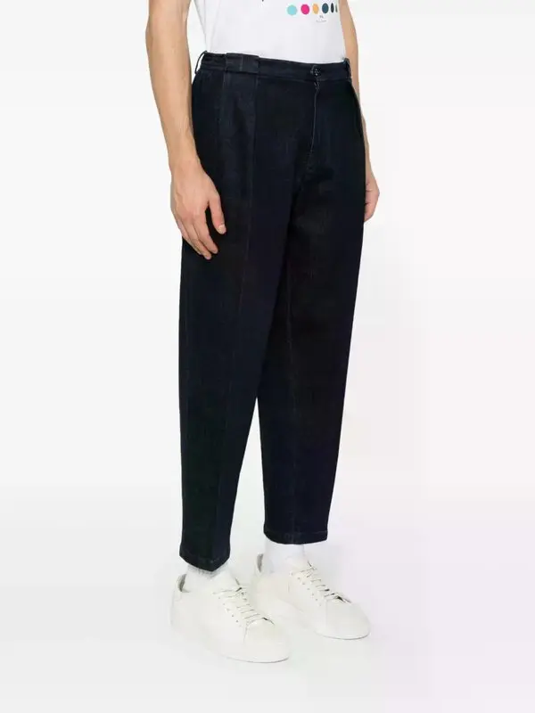 BRIGLIA 1949 Logo Patch Trousers