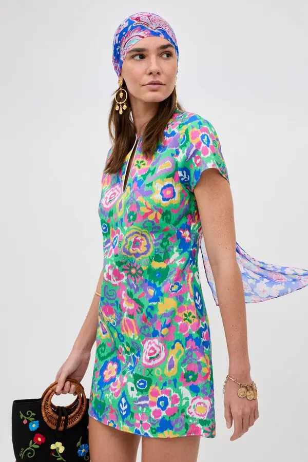 Rixo Lolita Ikat Bloom Regular