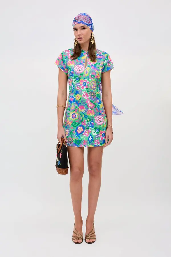 Rixo Lolita Ikat Bloom Regular
