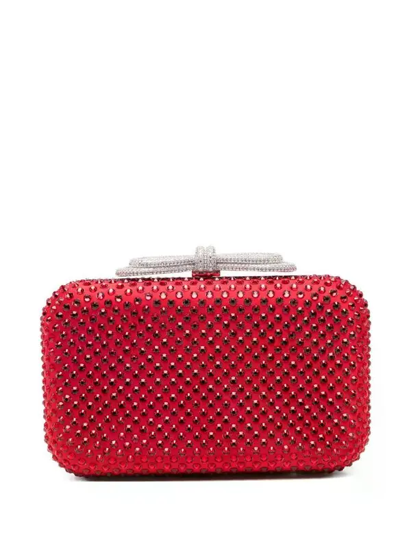 Mach & Mach Embellished Bow Mini Bag