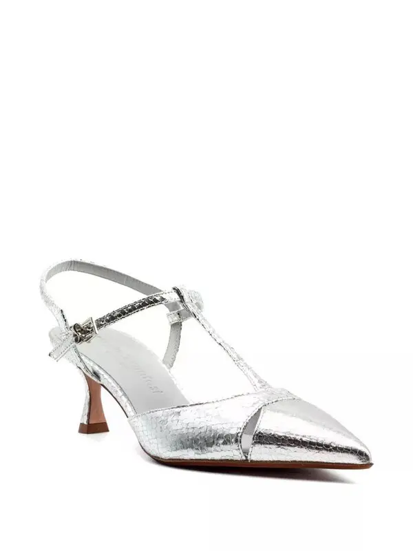 SERGIO LEVANTESI T-strap Lizard-effect Sandals