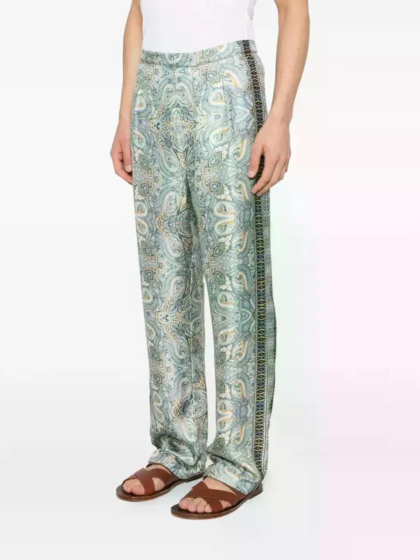 Etro Paisley-print Trousers
