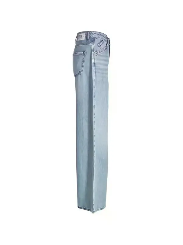 PNTS Wide-leg Panelled Jeans