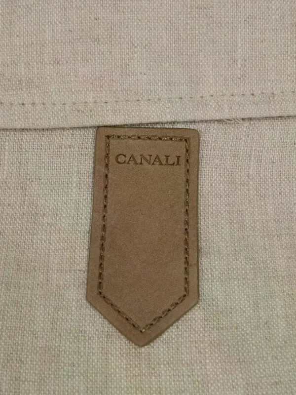 Canali Buttoned Flap-pocket Jacket - Neutrals