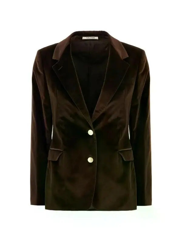 Tagliatore Velvet-effect Blazer