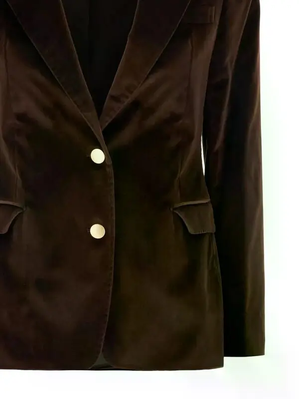 Tagliatore Velvet-effect Blazer