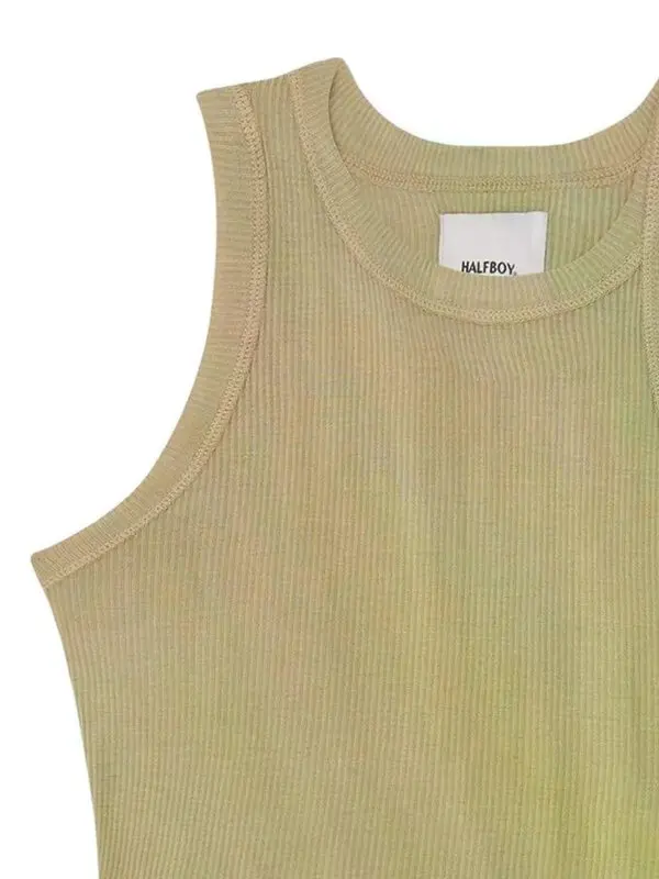 HALFBOY Ribbed Knit Crop Top