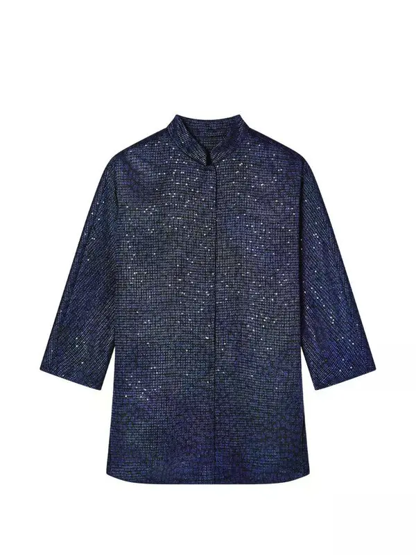 Giorgio Armani Sequin Embellished Coat