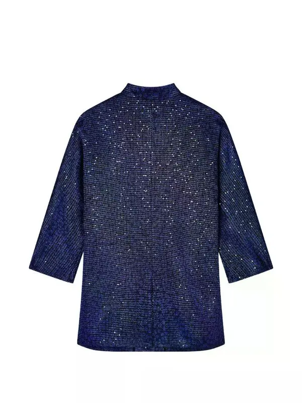 Giorgio Armani Sequin Embellished Coat