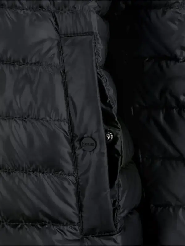Herno Quilted Jacket - Black