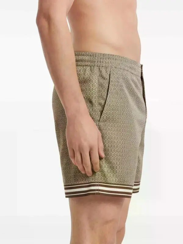 CHÉ STUDIOS Lucena-print Swim Shorts