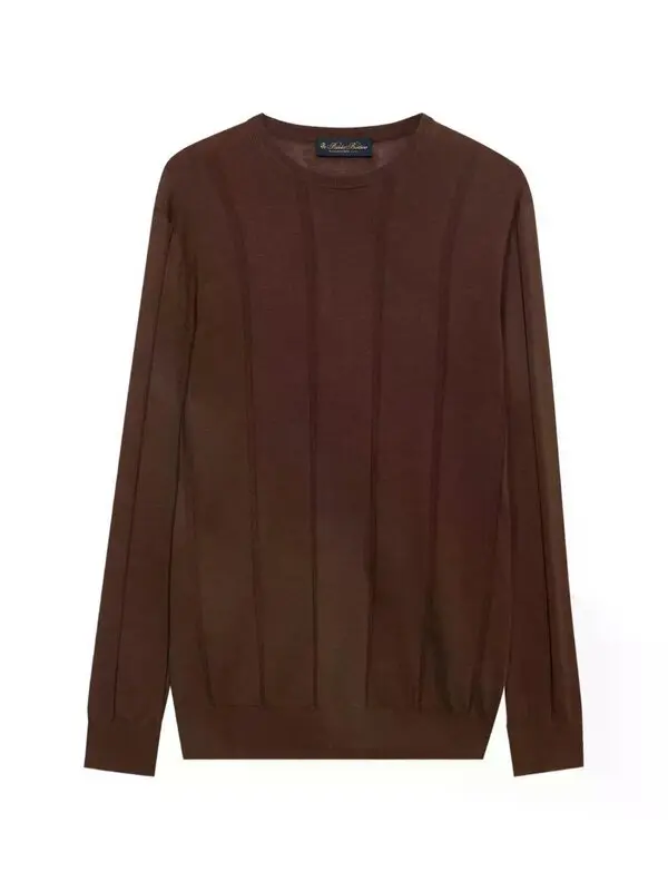 Brooks Brothers Ribbed Crew-neck Sweater