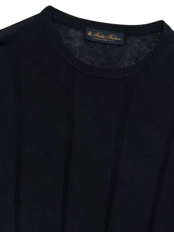 Brooks Brothers Ribbed Crew-neck Sweater