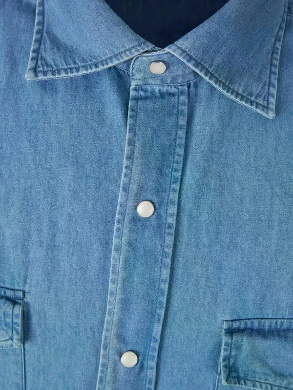LUIGI BORRELLI Flap-pocket Shirt