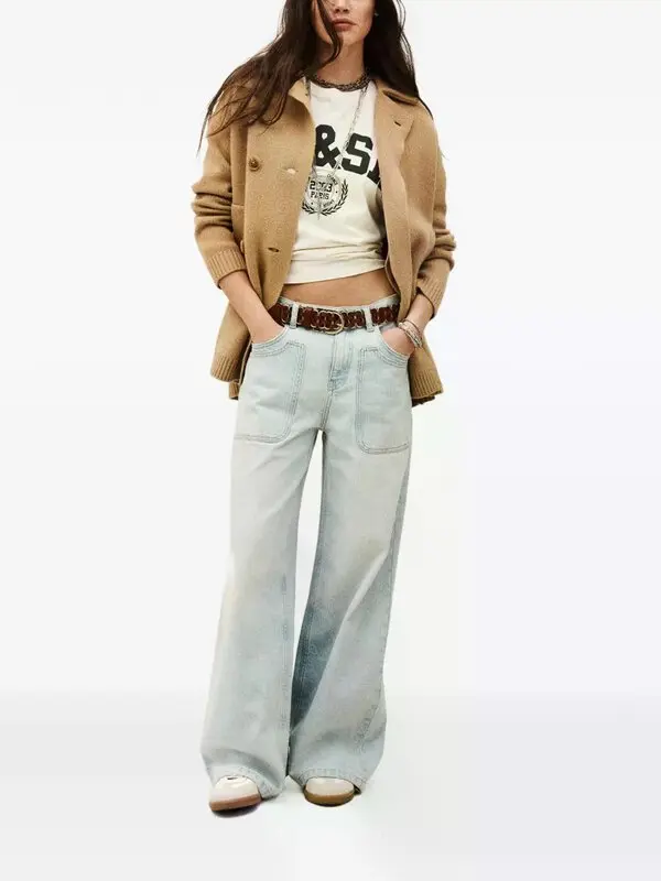 Ba&sh Double-breasted Cardigan