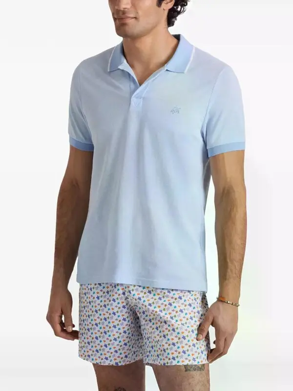 Vilebrequin Embroidered Turtle Polo Shirt