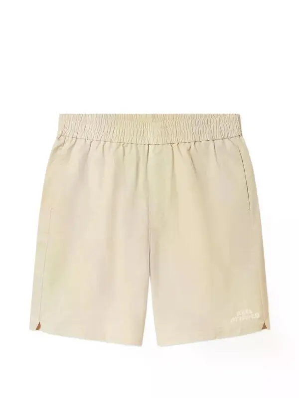 Axel Arigato Logo Detail Shorts - Neutrals