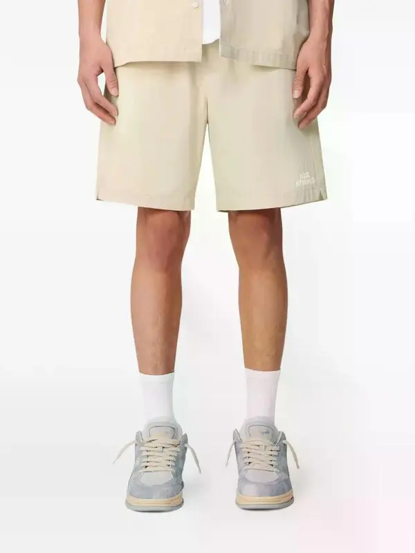 Axel Arigato Logo Detail Shorts - Neutrals