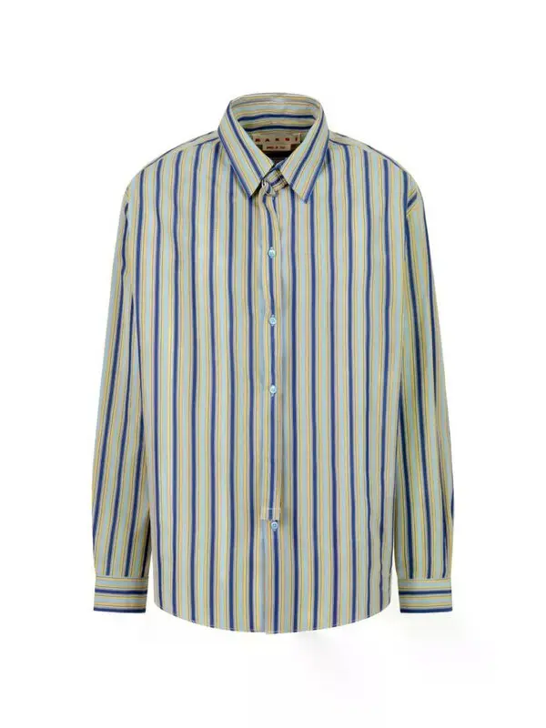 Marni D-ring Striped Shirt