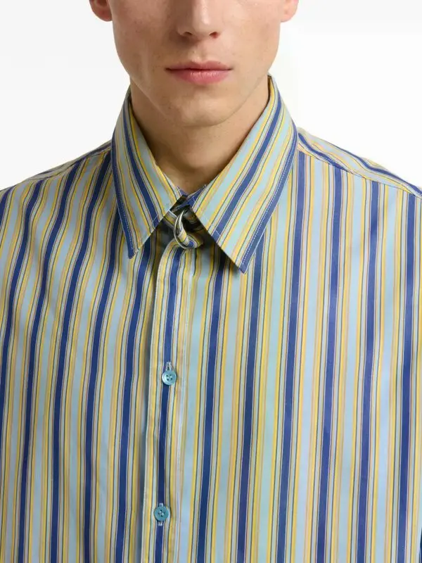 Marni D-ring Striped Shirt