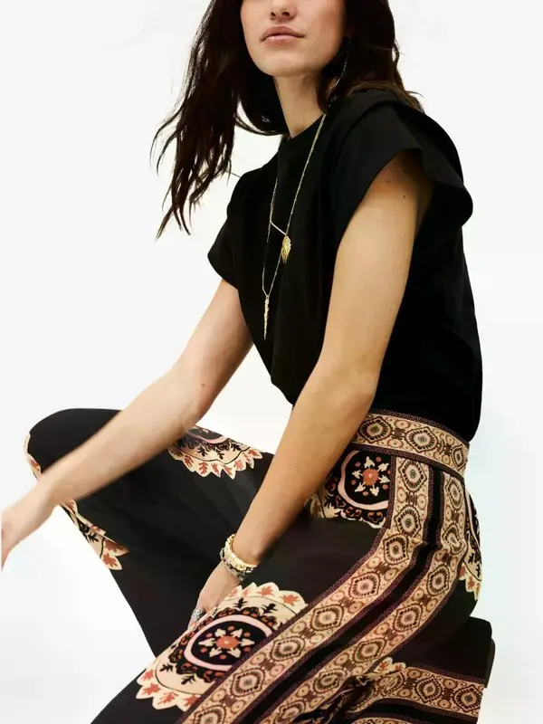Ba&sh Wall Printed Trousers