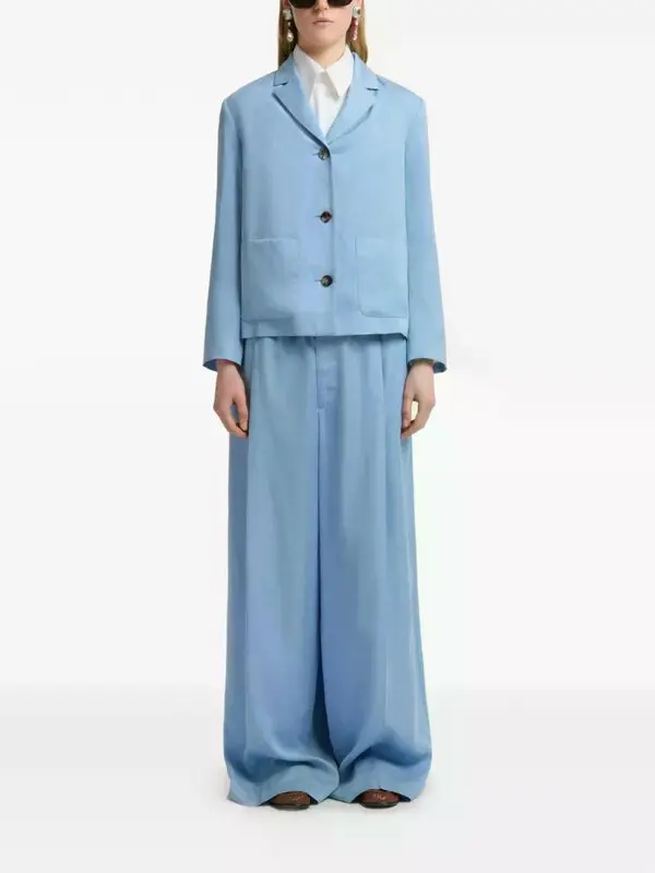 Marni Patch-pocket Single-breasted Jacket