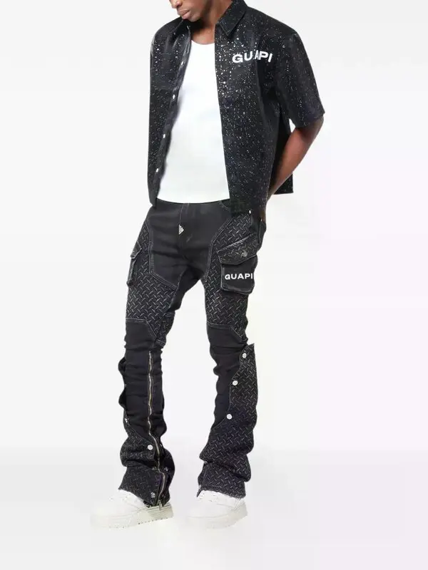 GUAPI Paneled Jeans