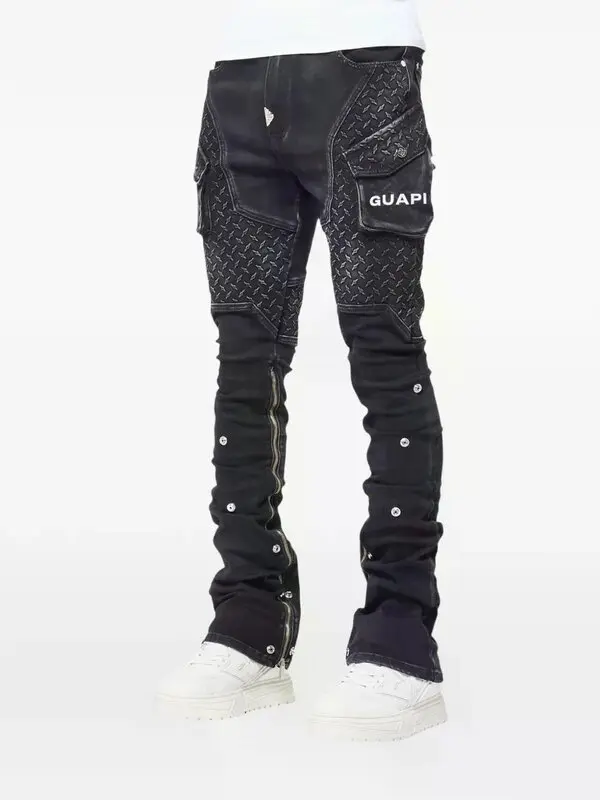 GUAPI Paneled Jeans