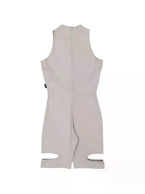 Vetements Sleeveless Cut-out Playsuit - Neutrals