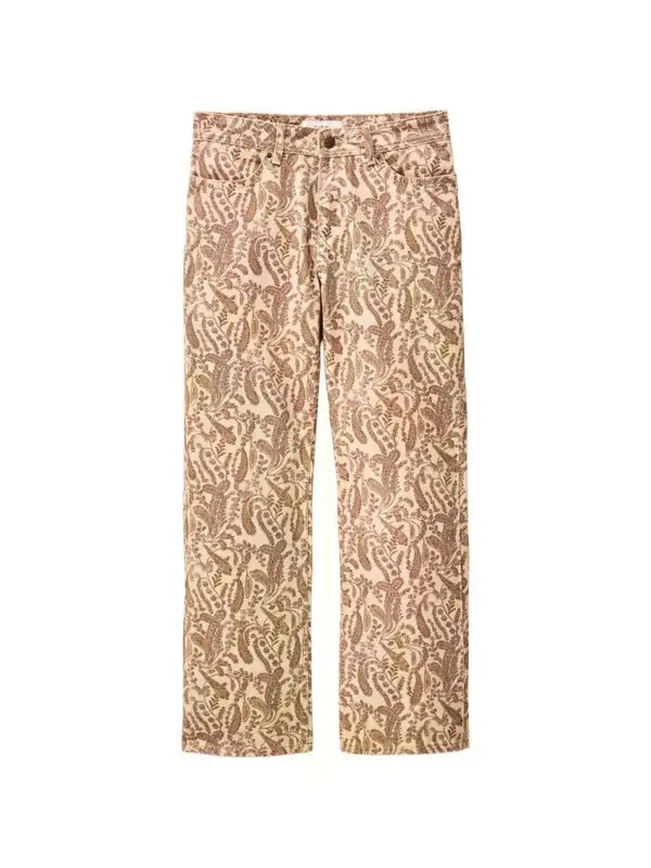 Ba&sh Tooty Paisley-print Jeans