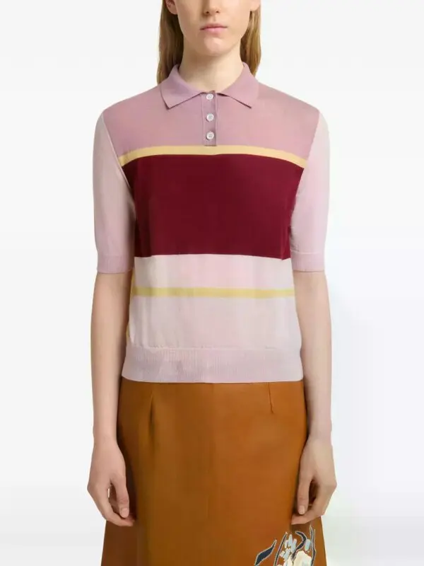Marni Striped Colour-block Shirt