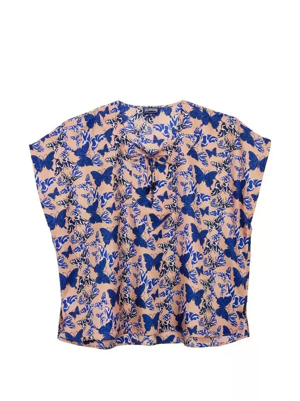 Vilebrequin Butterfly Tassel Blouse - Pink