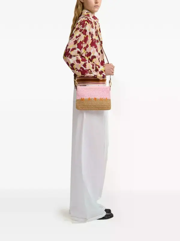 Marni Zip Closure Logo Mini Bag