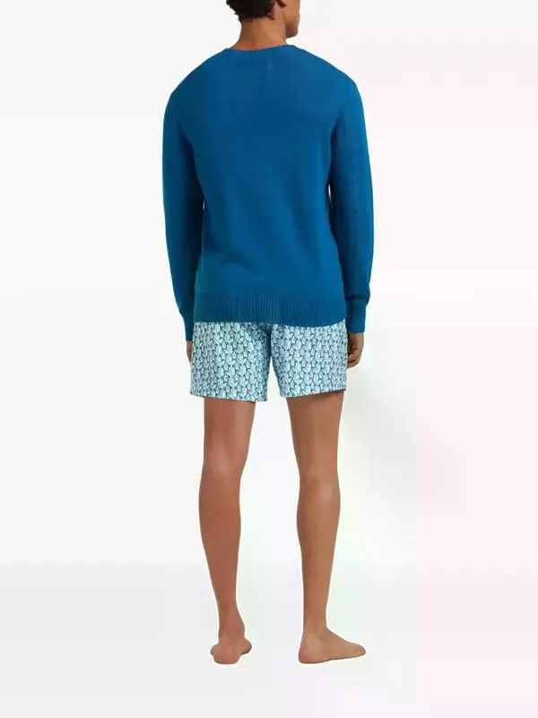 Vilebrequin Jacquard Crew-neck Sweater - Blue